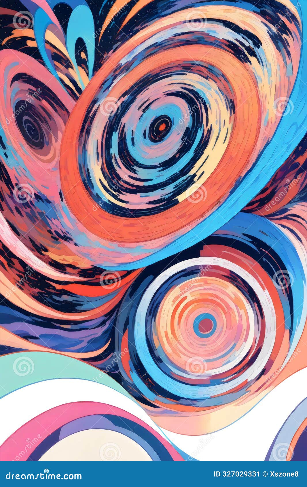 Colorful Abstract Pattern with the Background Stock Illustration ...