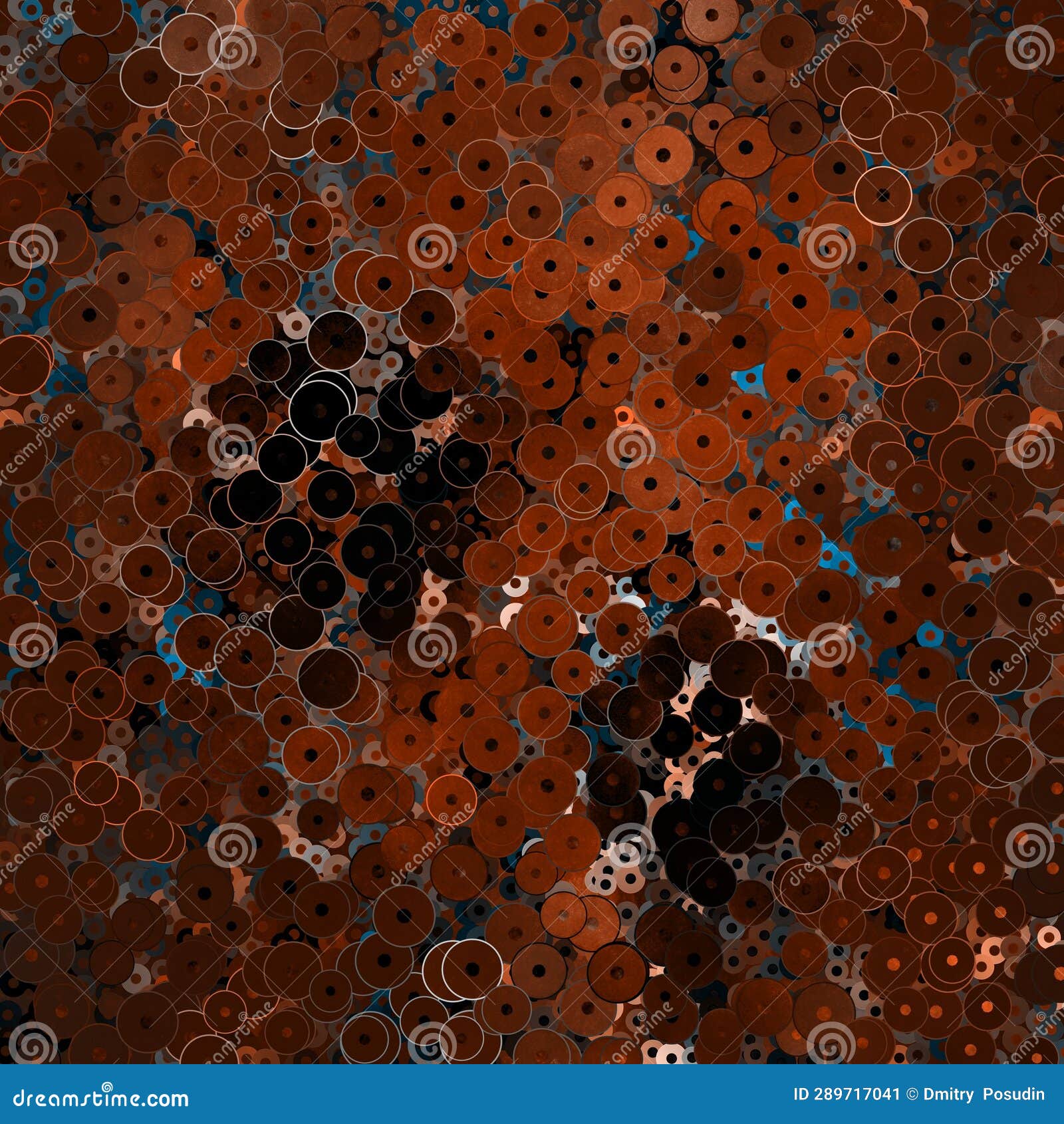 Colorful Abstract Pattern, from Circles Different Sizes Stock ...