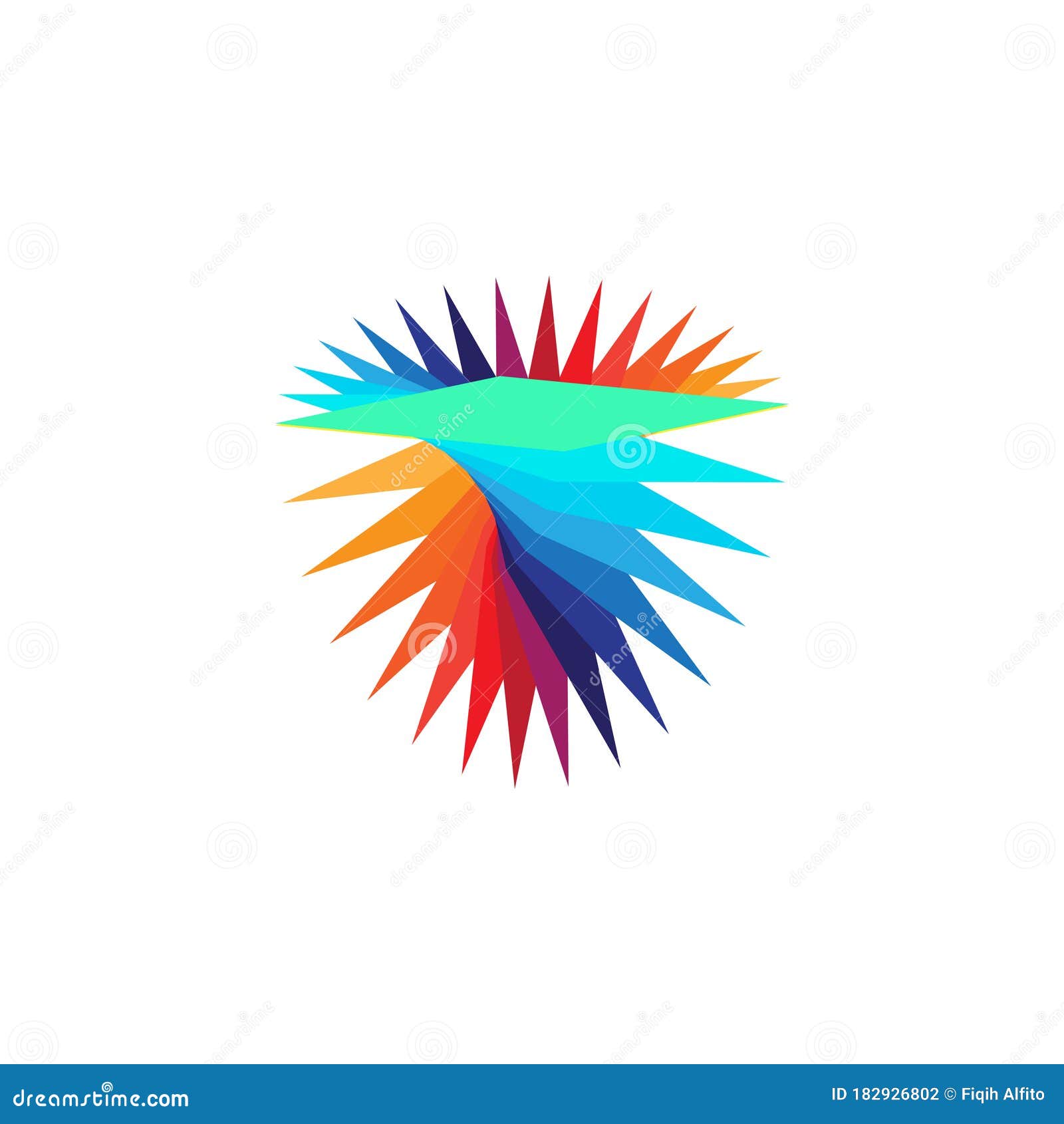 Colorful Abstract Pattern Vector Design. Ready for Logo, Icon, Template ...