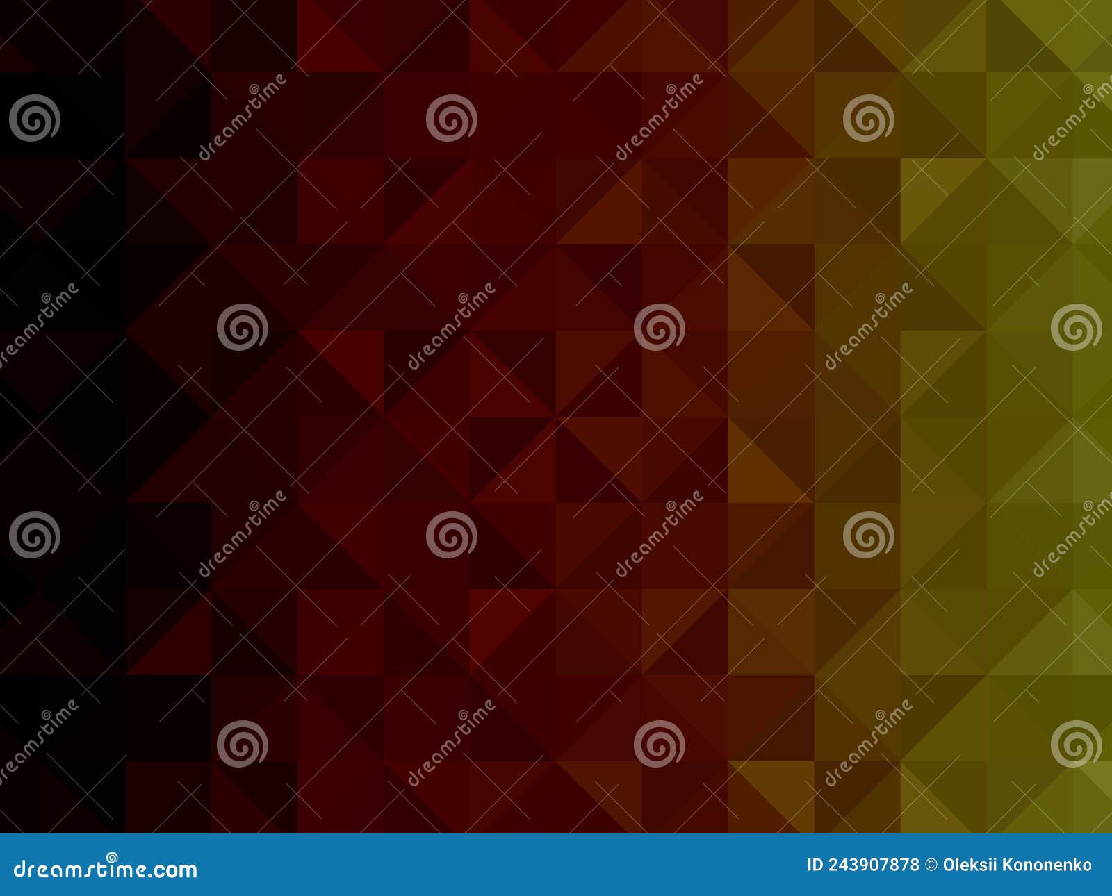 Colorful Abstract Pixel Background. Triangular Pixelation Stock ...