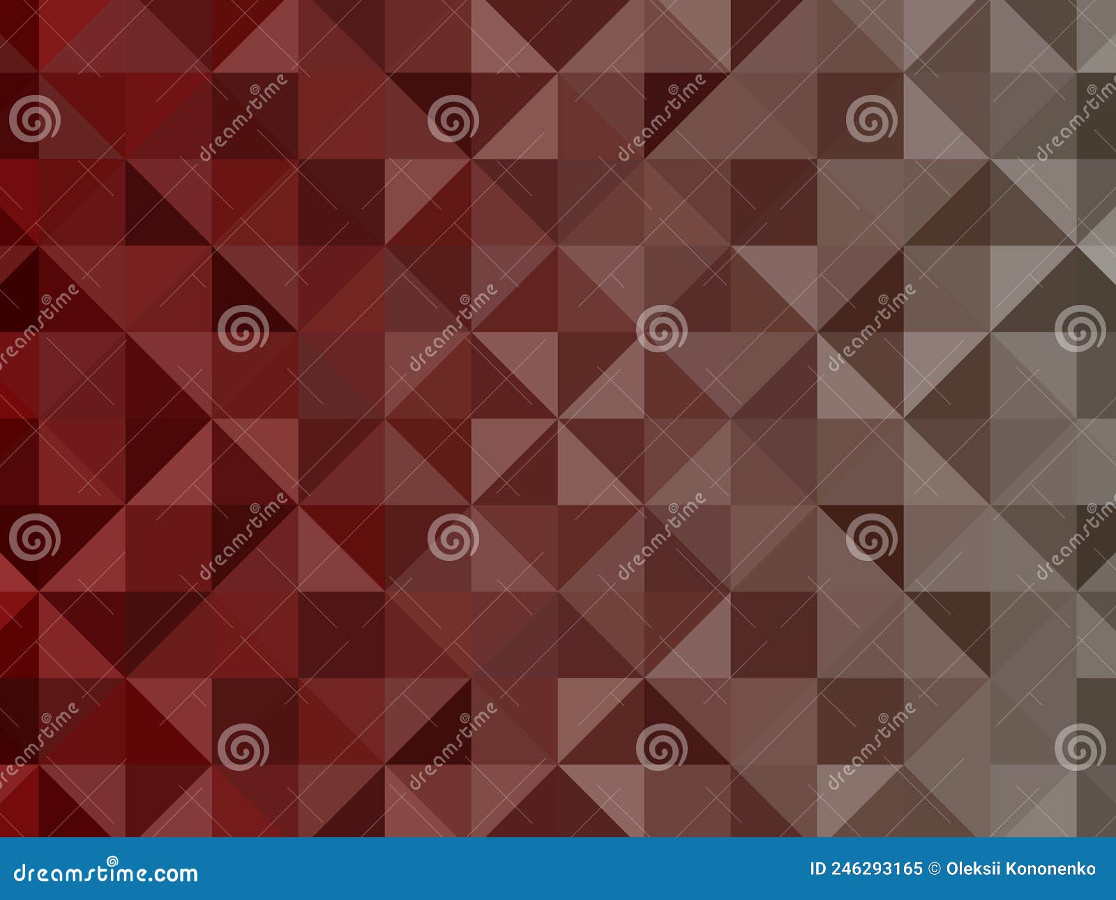 Colorful Abstract Pixel Background. Triangular Pixelation Stock ...