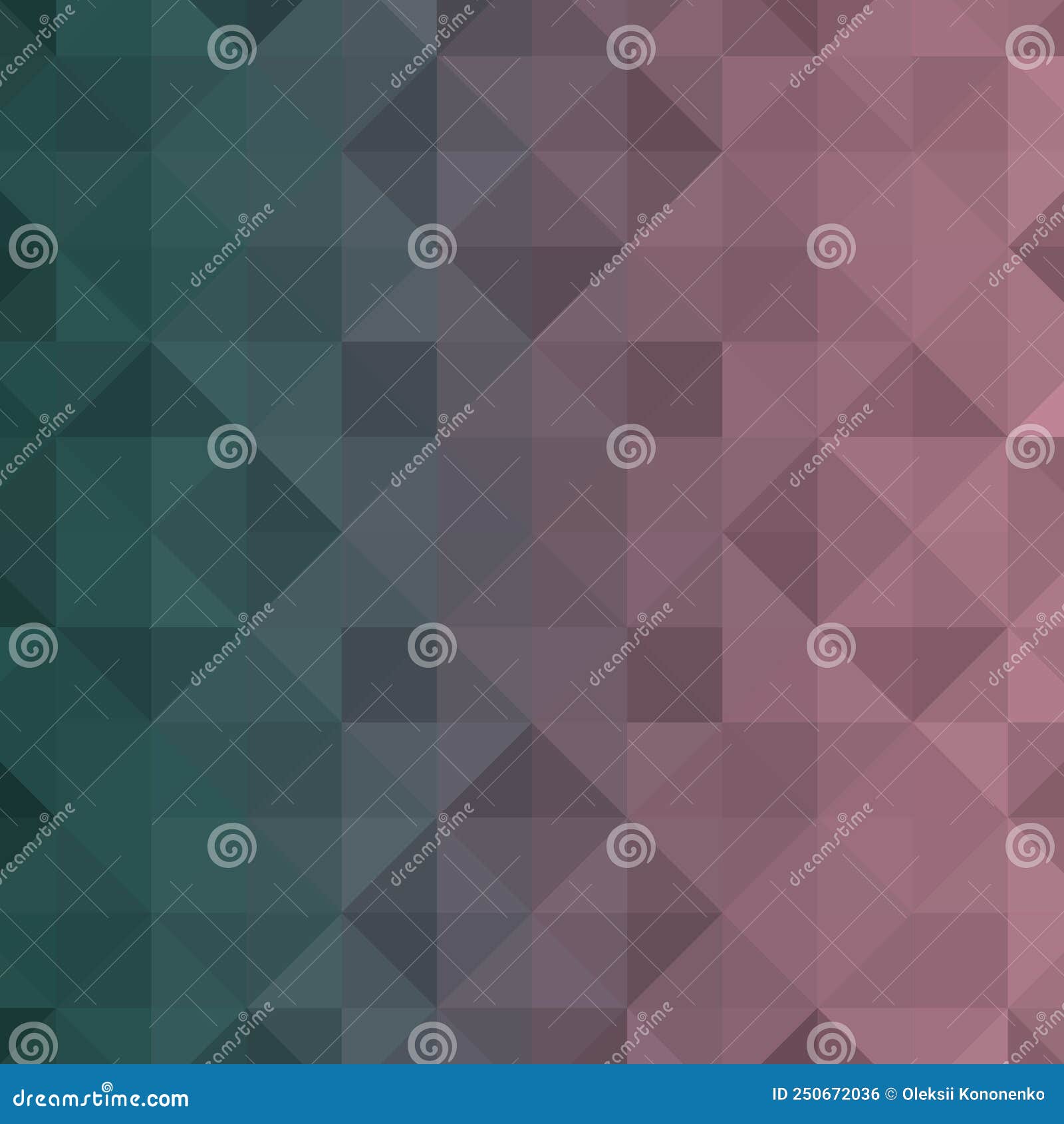 Colorful Abstract Pixel Background. Triangular Pixelation Stock ...