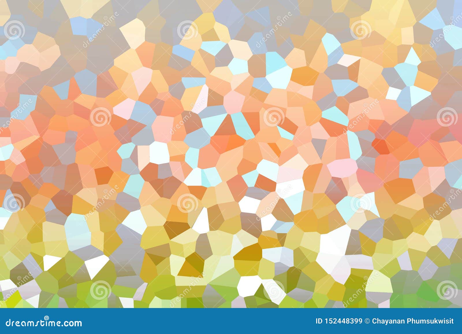 Colorful Abstract Polygon Crystallize Art a Triangular Rainbow Stock ...