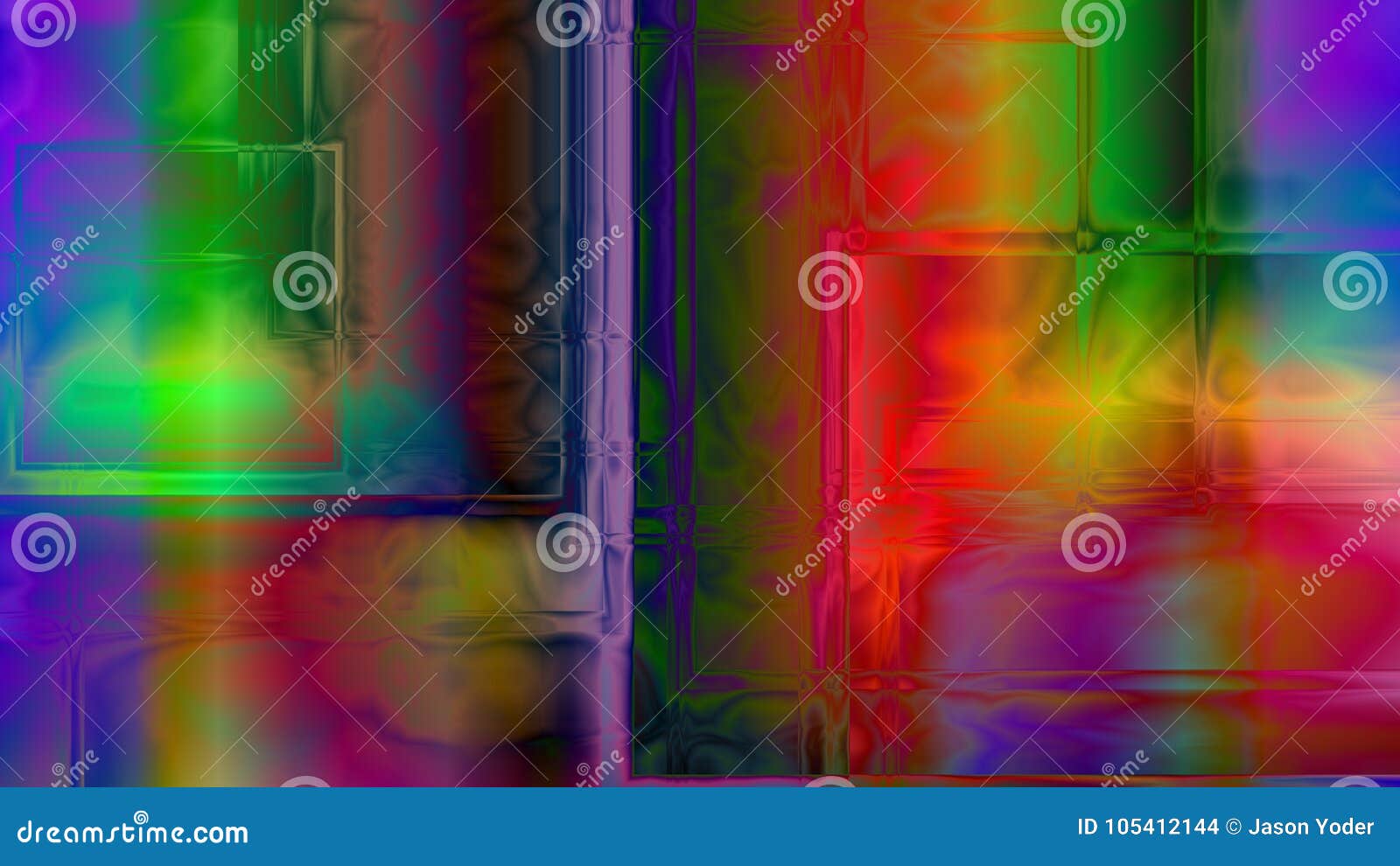 Abstract Cubic Prism Background Stock Illustration - Illustration of ...