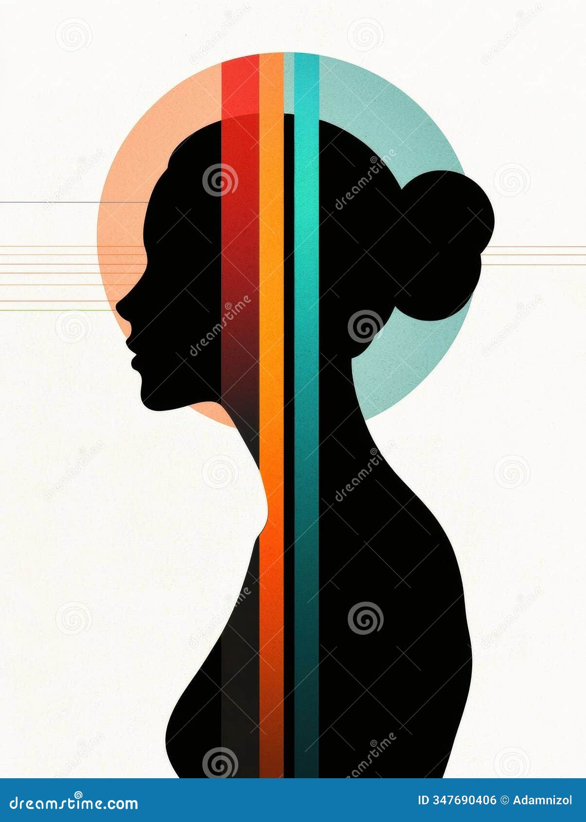 Abstract Profile Portraits. Modern Characters. Doodle Avatars ...
