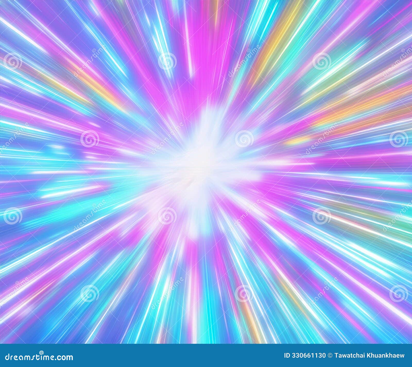 Colorful Abstract Radiant Flash. Explosion Hyper Acceleration Race for ...