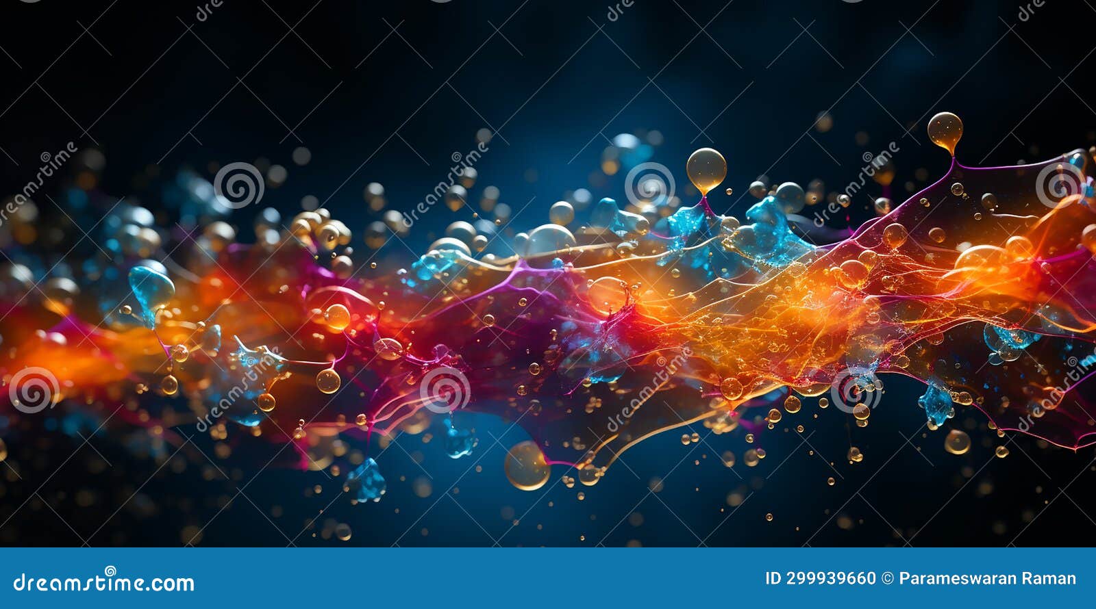 Medical Molecules Background Stock Photo - Image of poster, model ...