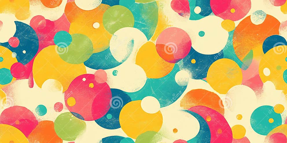 Colorful Abstract 80s Style Seamless Pattern. Wall Art Paint. Stock ... Colorful Abstract 80s Style Seamless Pattern. Wall Art Paint. Stock ...