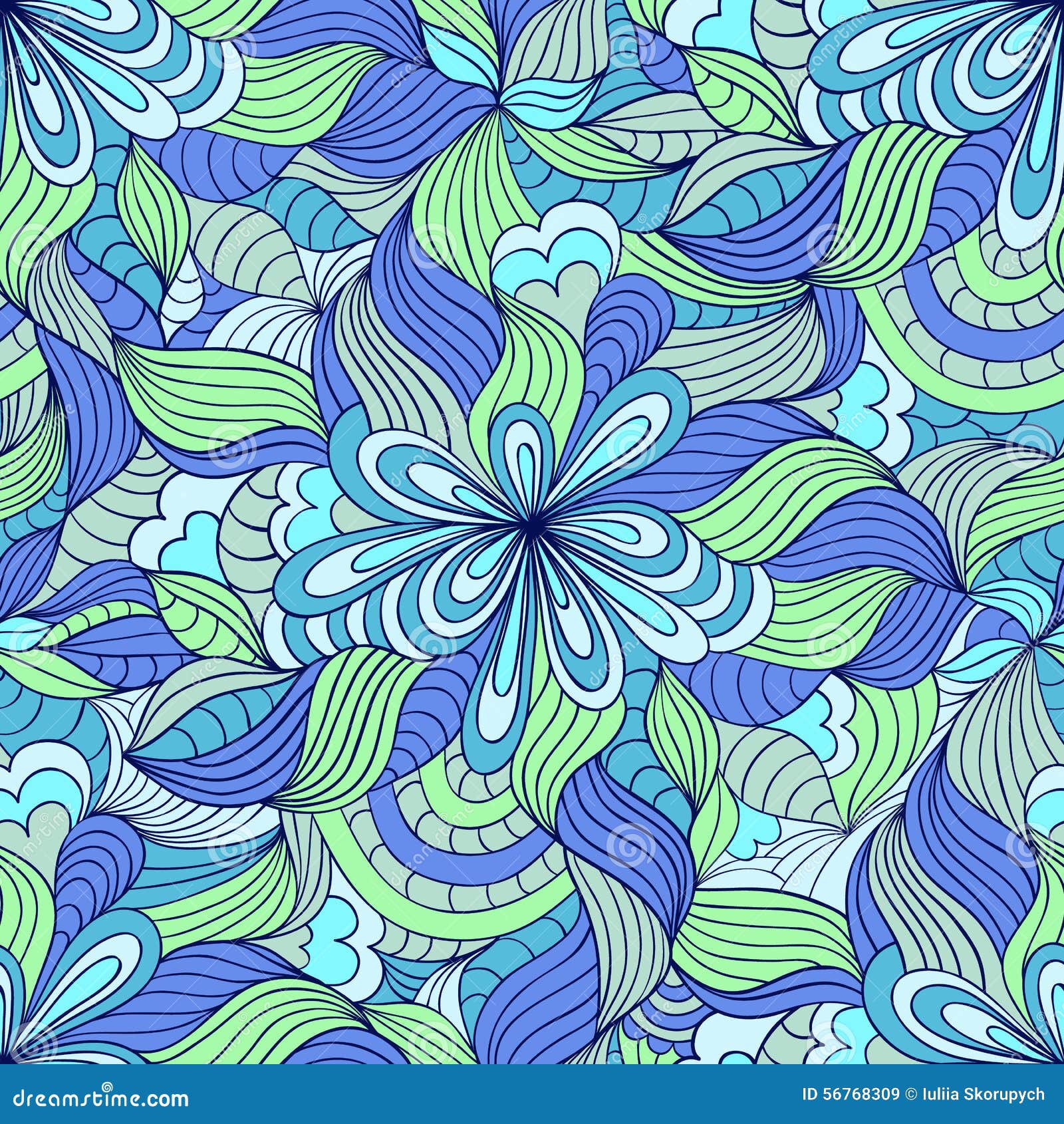 Colorful Abstract Seamless Pattern Stock Vector - Illustration of ...