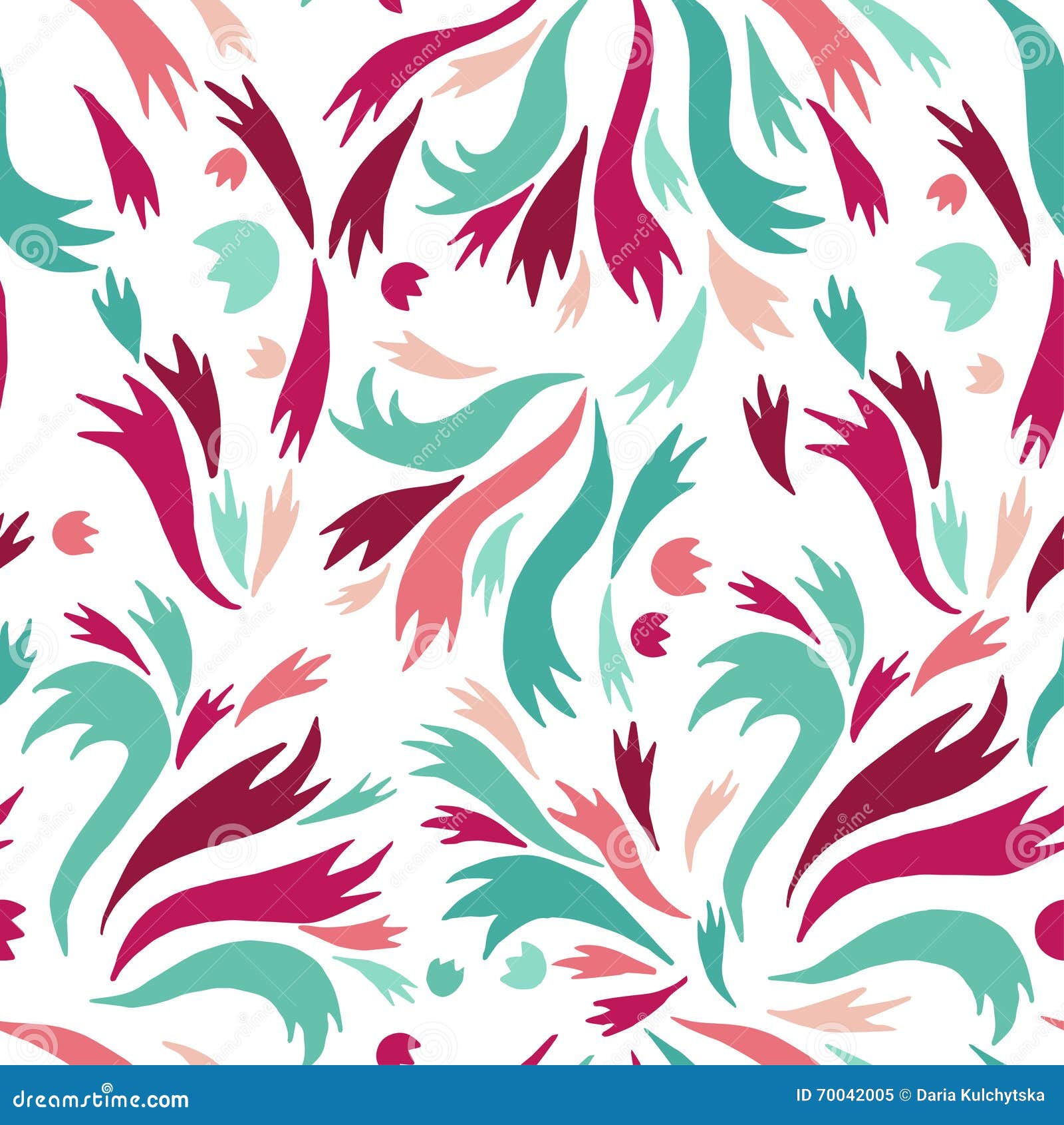 Colorful Abstract Seamless Pattern. Stock Vector - Illustration of ...