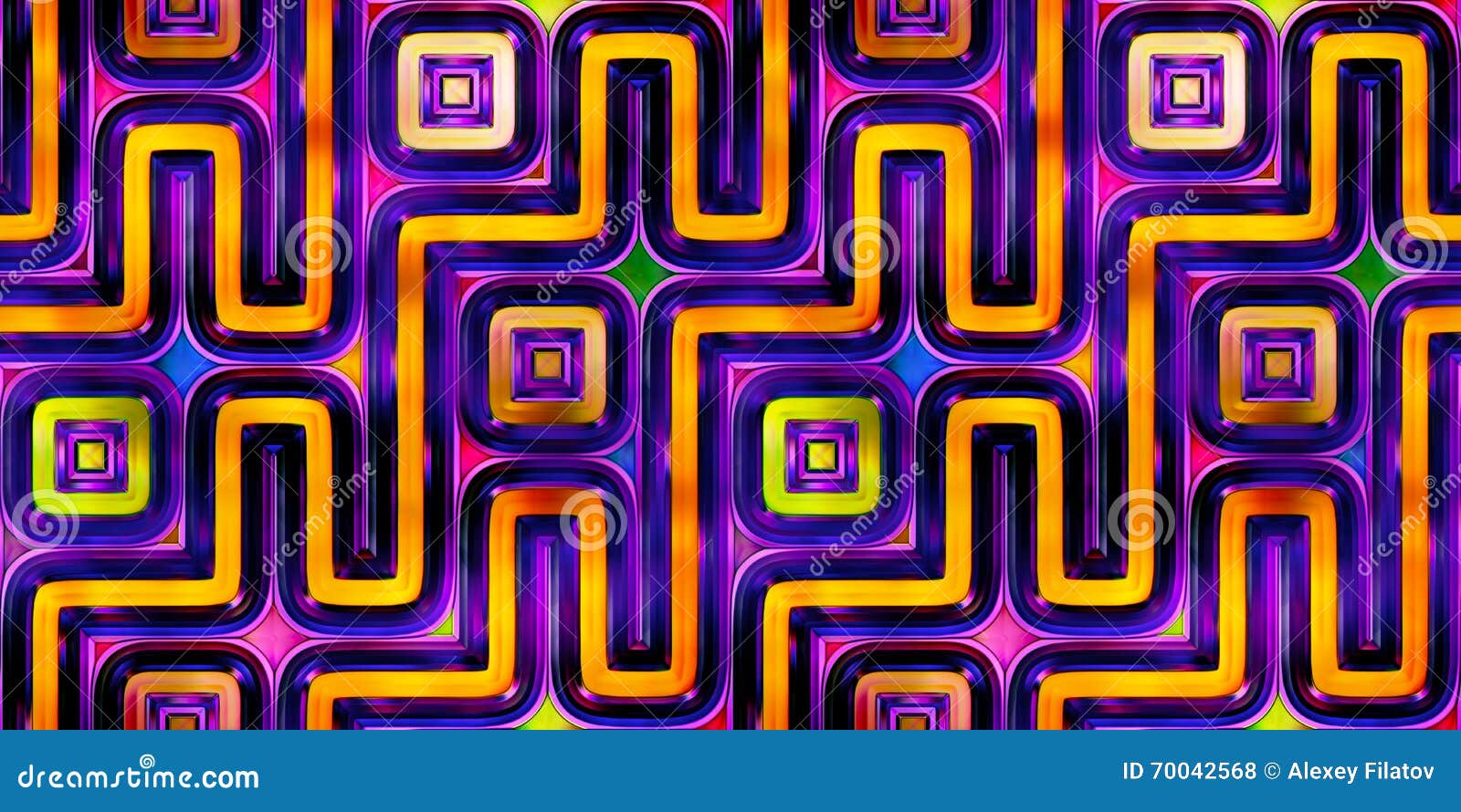 Colorful Abstract Seamless Texture Stock Illustration - Illustration of ...