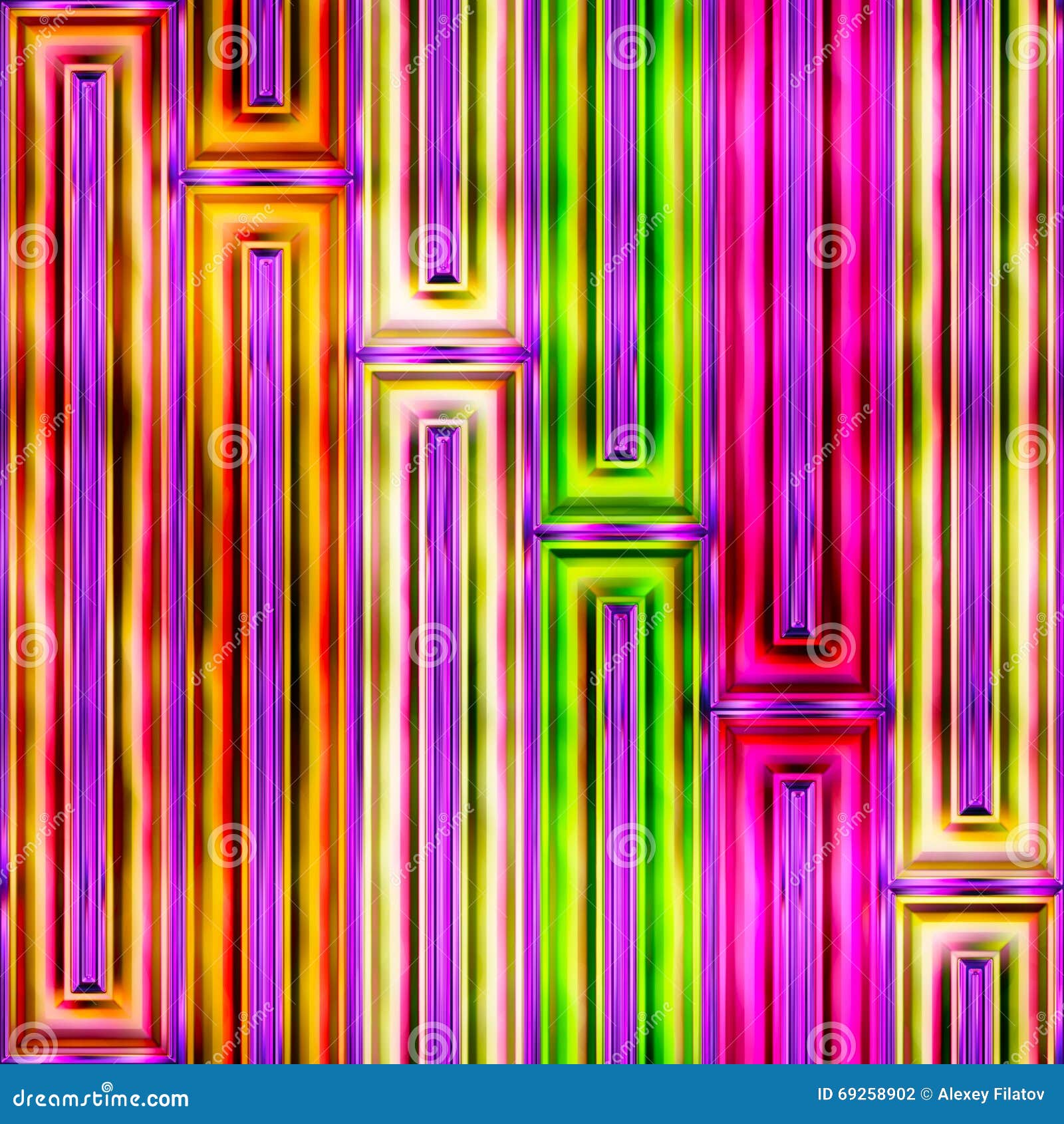 Colorful Abstract Seamless Texture Stock Illustration - Illustration of ...