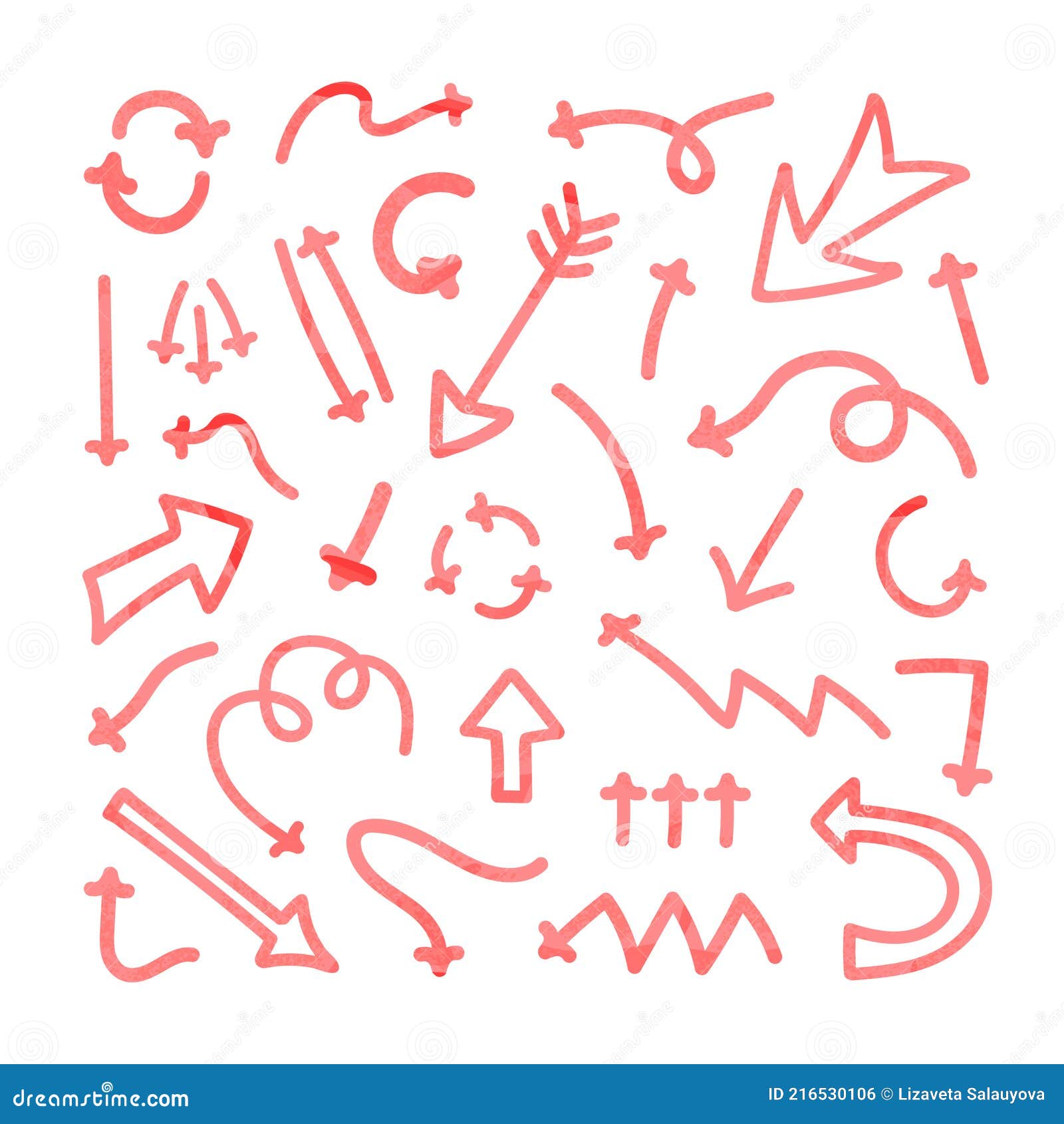 Arrows Direction. Road Signs For Street Or Highway Traffic Navigation ...