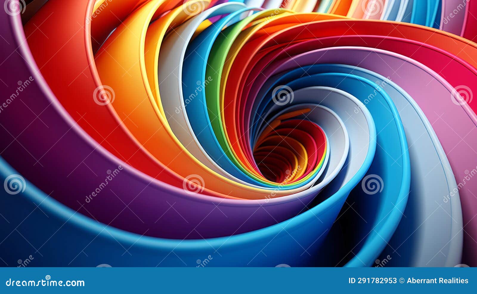 Colorful Abstract Swirl Background with Many Different Colors Stock ...