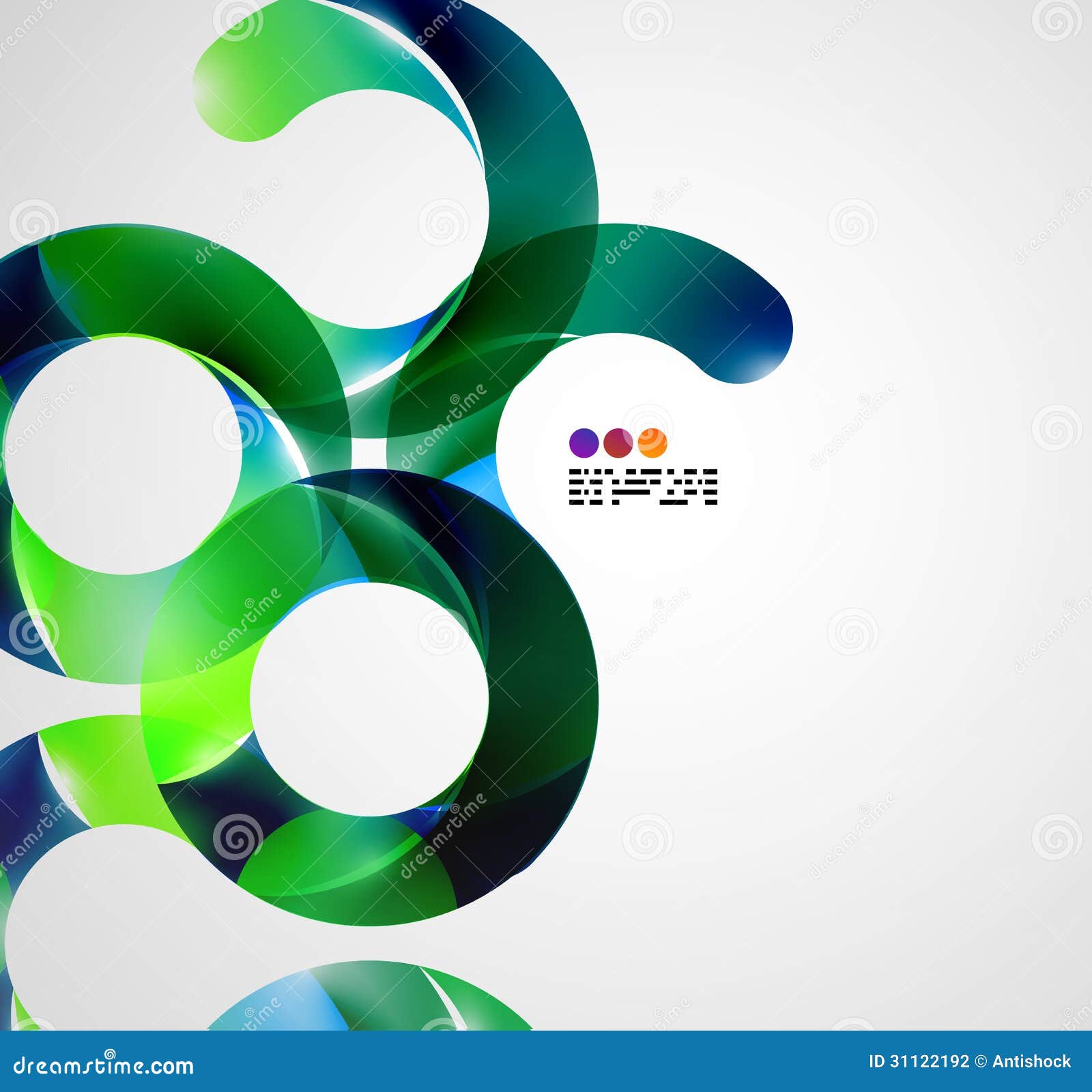 Colorful Abstract Swirl Background Stock Vector - Illustration of power ...