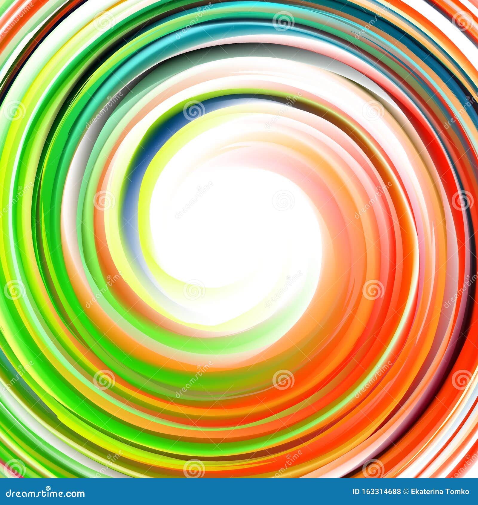 Colorful Abstract Swirl Background Colorful Wave Shaped Circle. Eps 10 ...