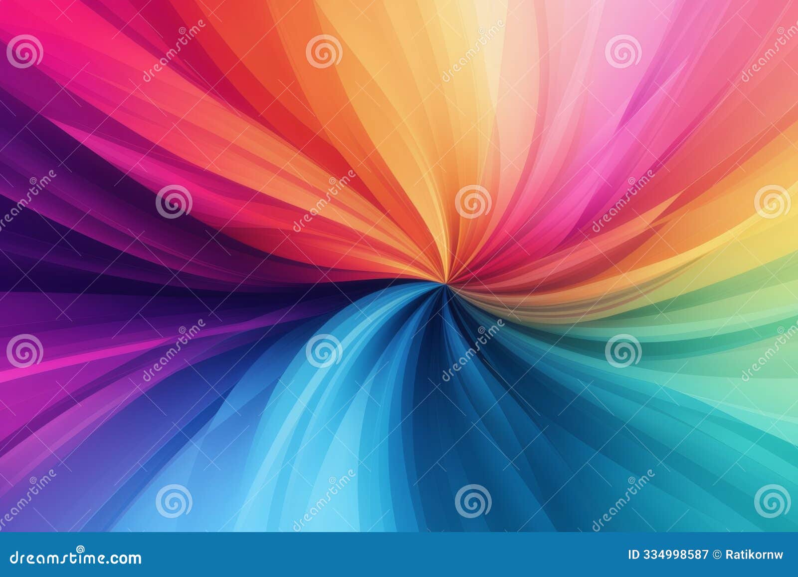 Colorful Abstract Swirl Lines Background Stock Illustration ...