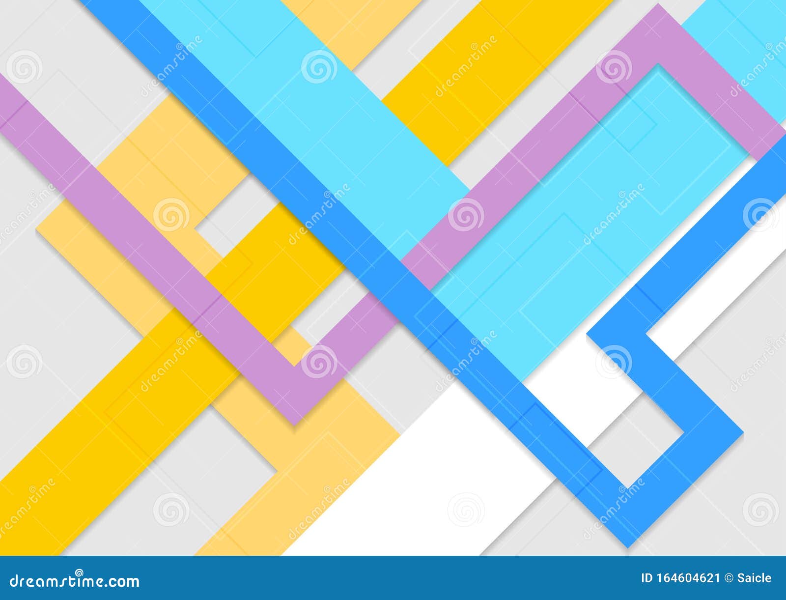 Colorful Abstract Tech Minimal Background Stock Vector - Illustration ...