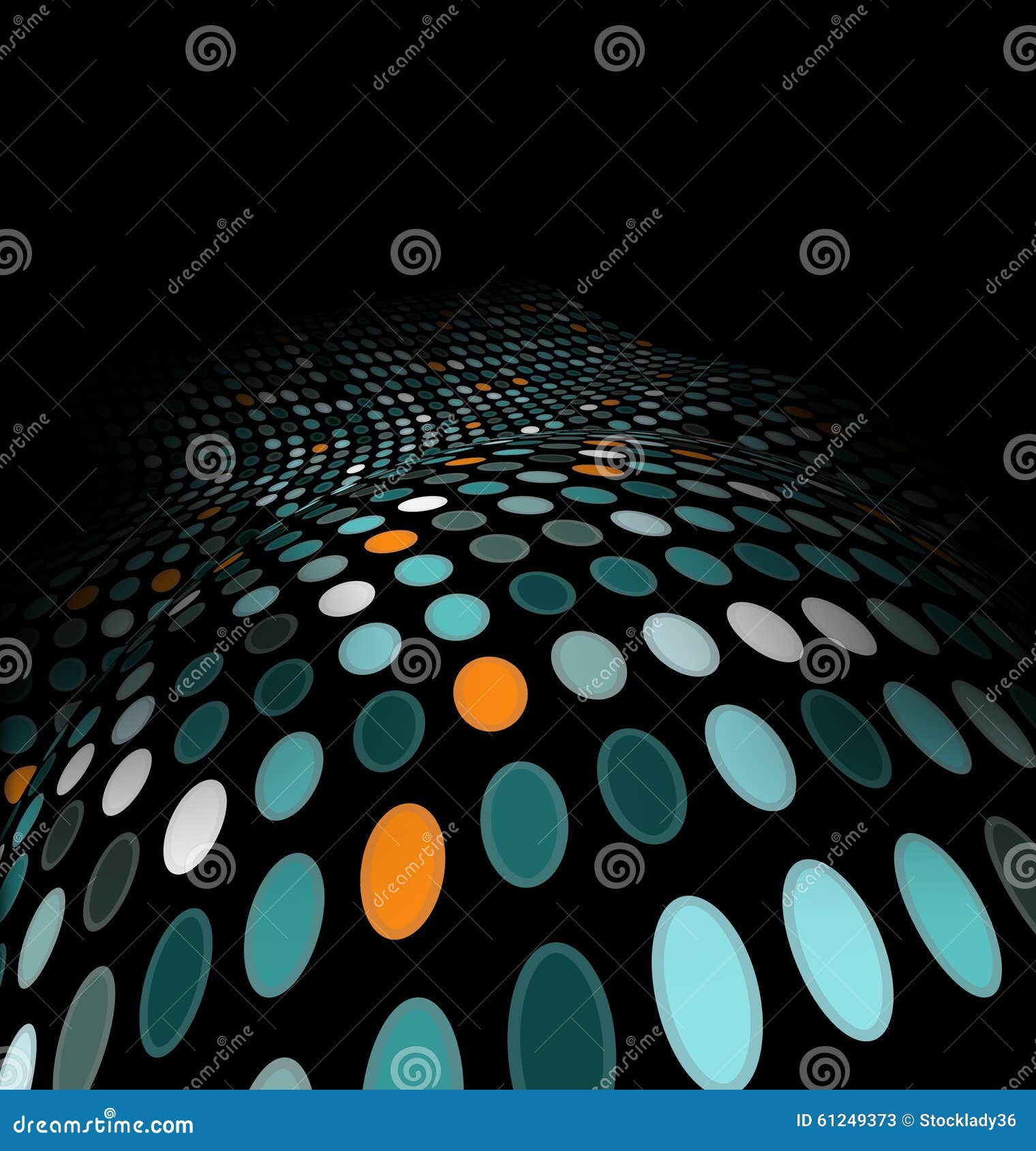 Colorful Abstract Technology Background Stock Illustration ...