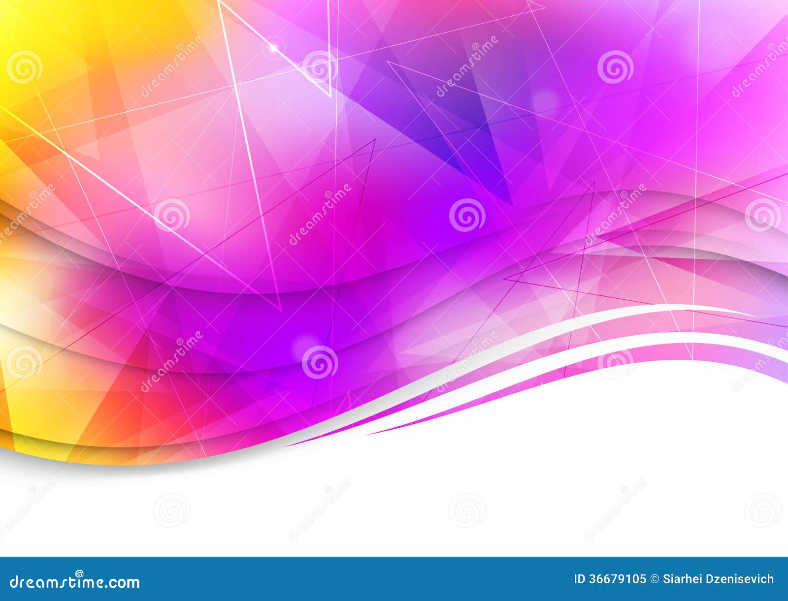 Colorful Abstract Template - Background Stock Vector - Illustration of ...