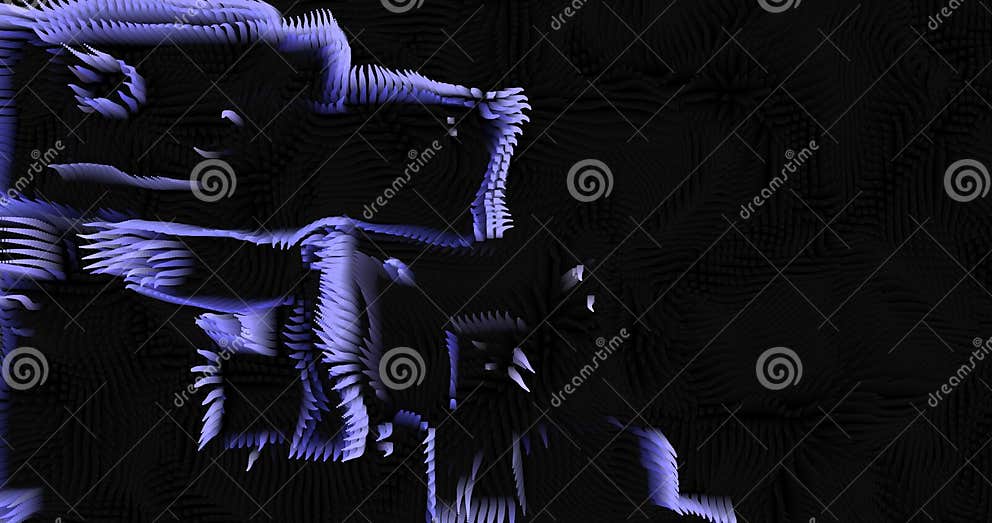 Colorful Abstract Texture Created with Gradient Flow and 3D Structure ...