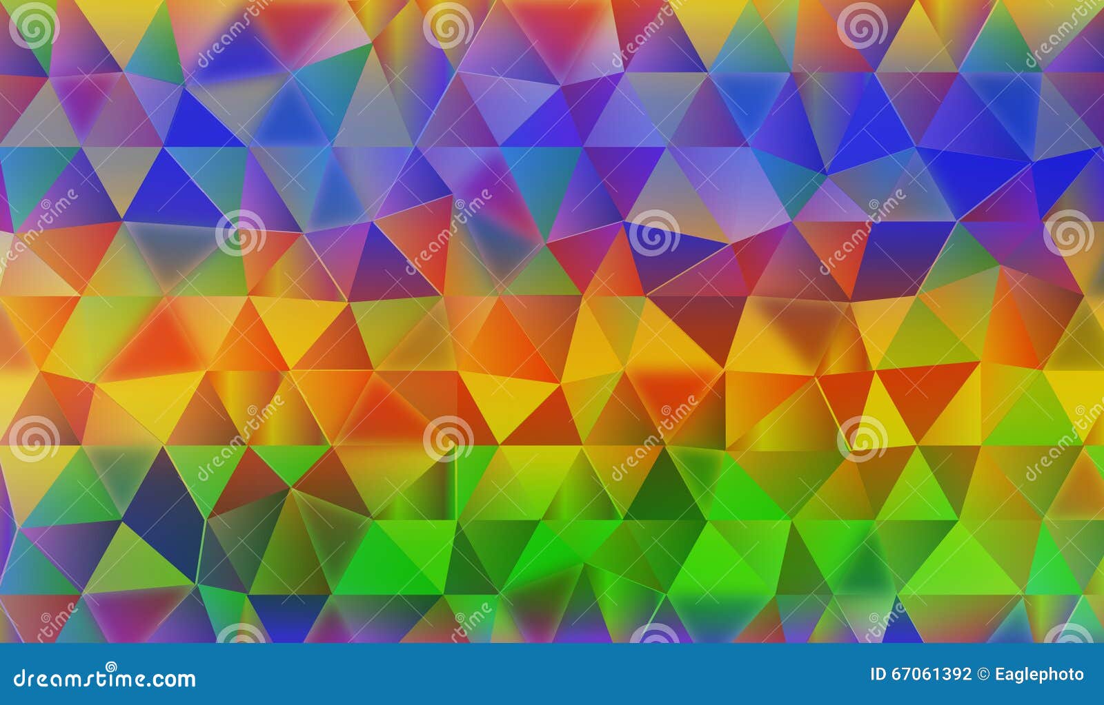 Colorful Abstract Triangle Background . Stock Illustration ...