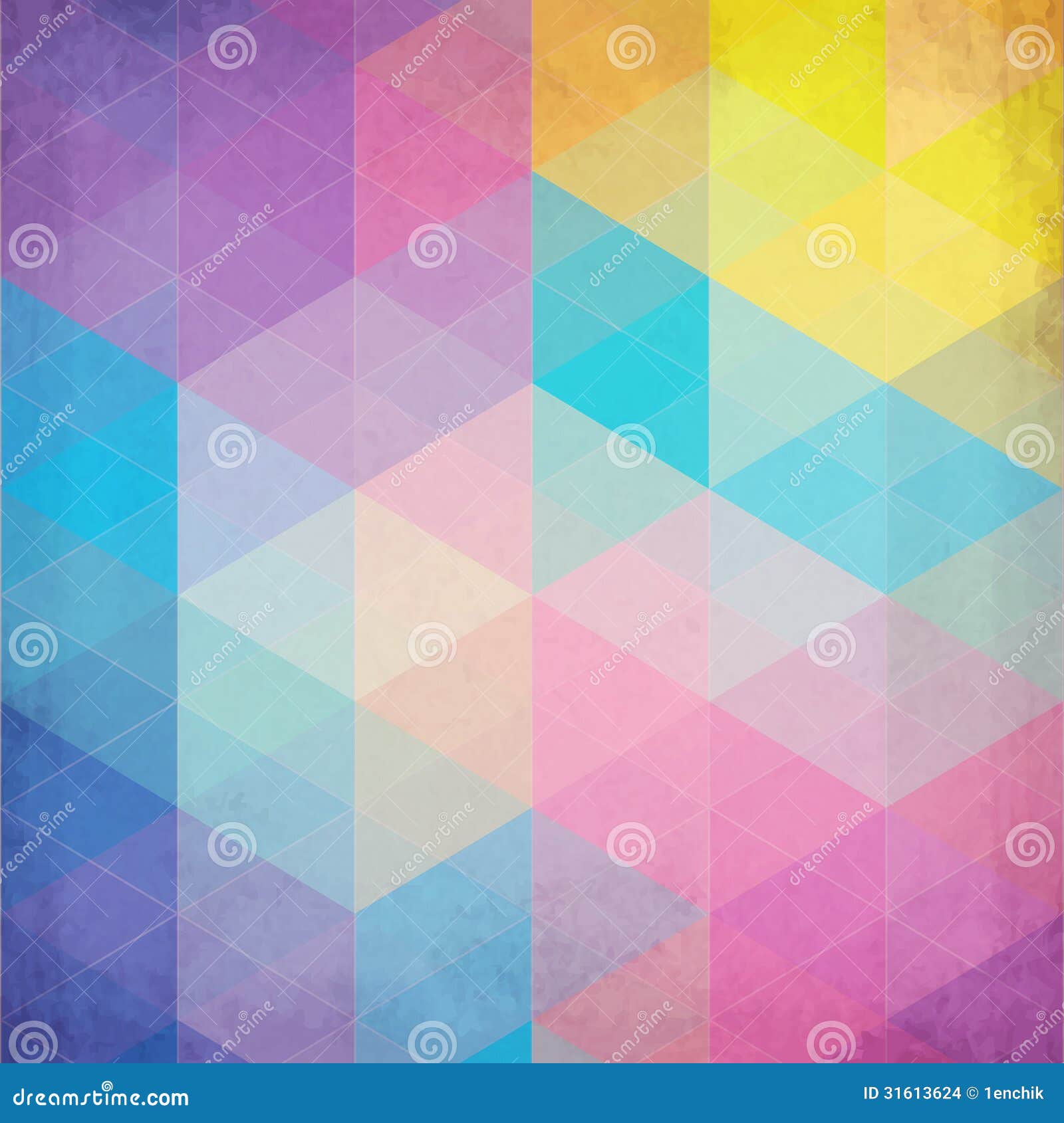 Colorful Abstract Triangles Vector Background Stock Vector ...