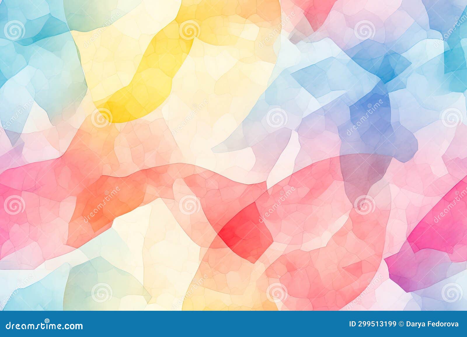 Colorful Abstract Watercolor Seamless Pattern for Background. Abstract ...