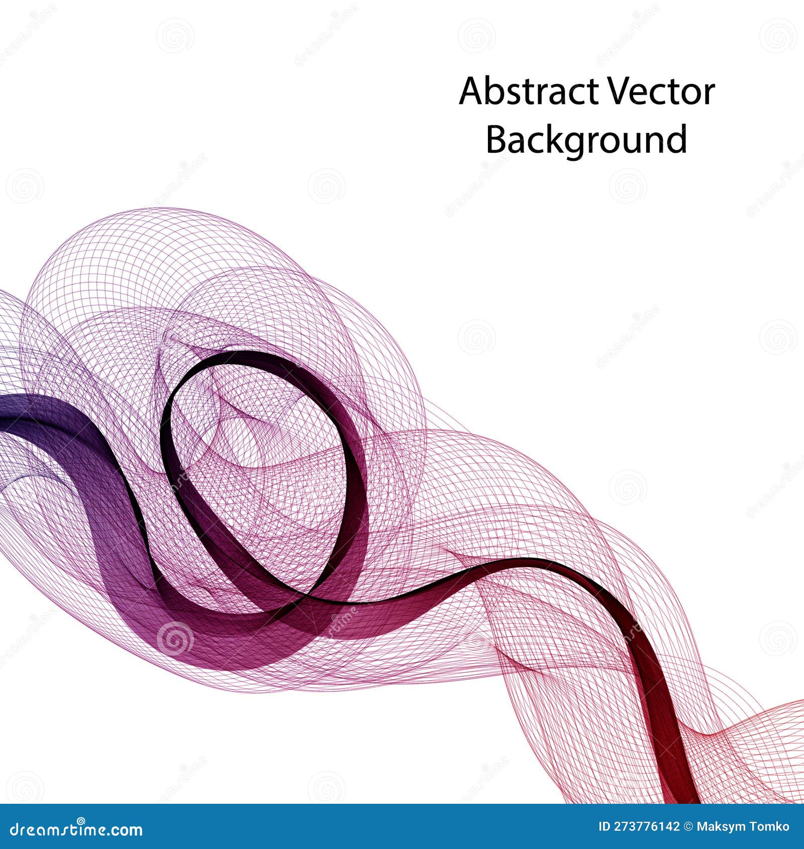 Colorful Abstract Wave. Layout for Presentation. Eps 10 Stock ...