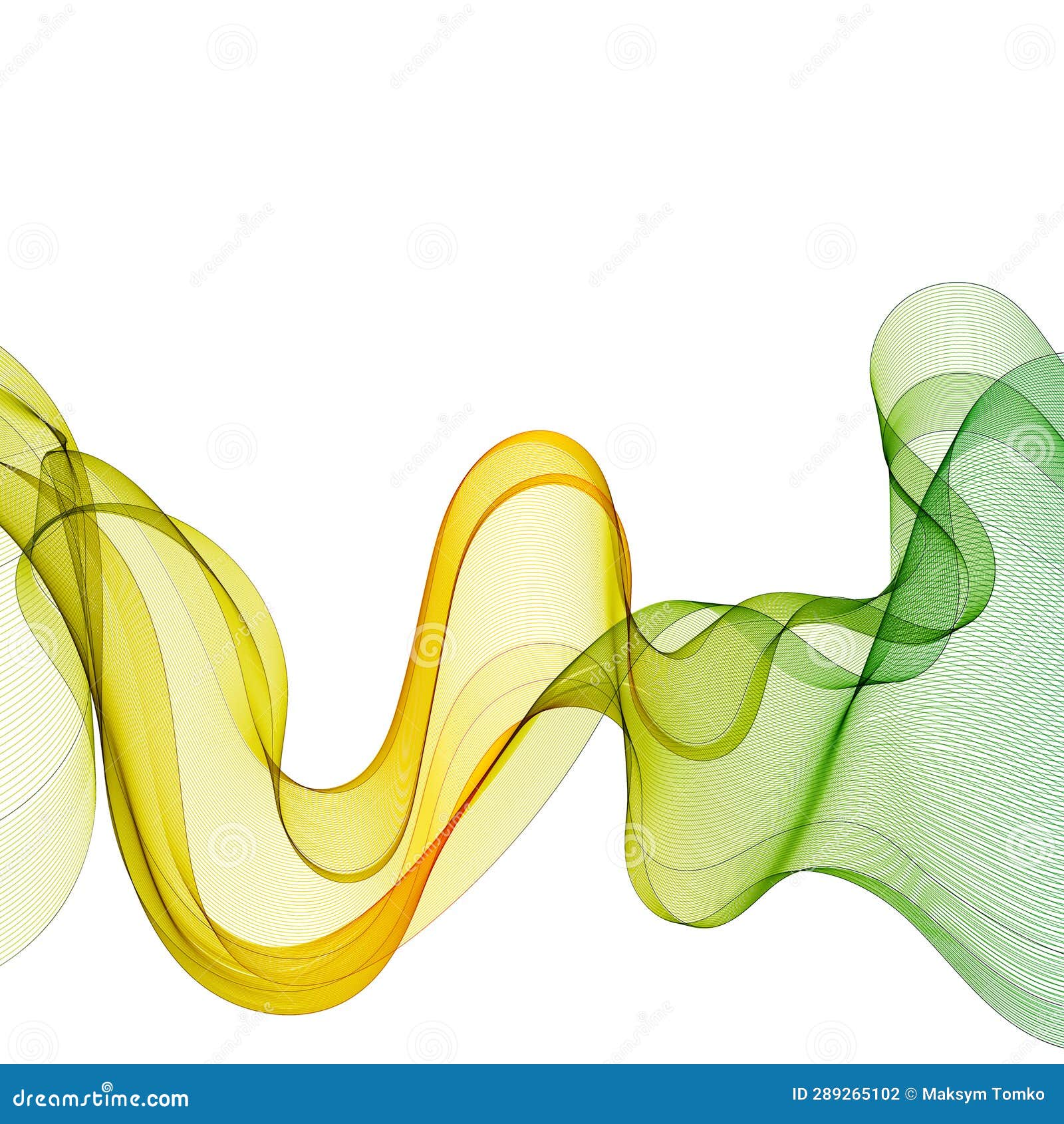 Colorful Abstract Wave. Layout for Presentation. Eps 10 Stock Photo ...