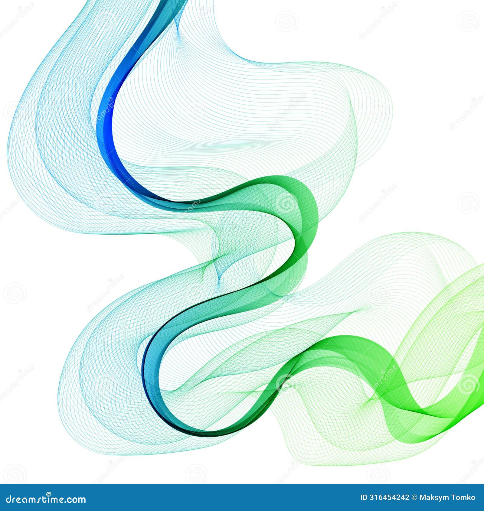 Colorful Abstract Wave. Layout for Presentation. Eps 10 Stock Vector ...