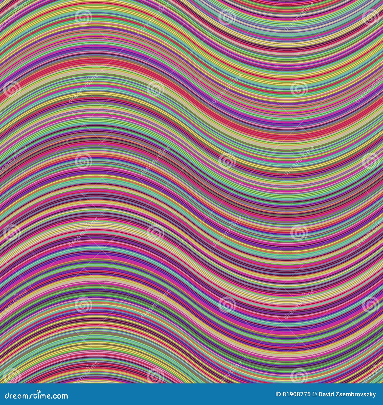 Colorful Abstract Wave Stripe Vector Background Stock Vector ...