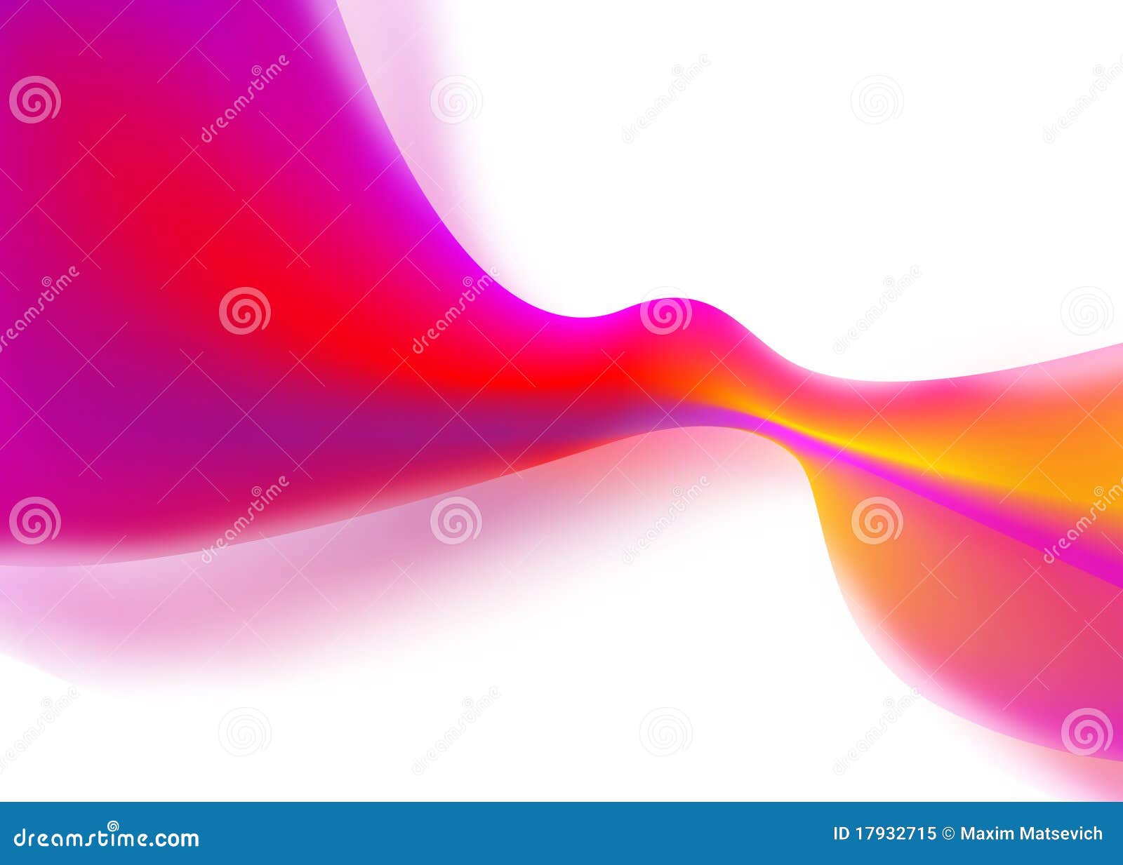 Colorful Abstract Waves Background Stock Illustration - Illustration of ...