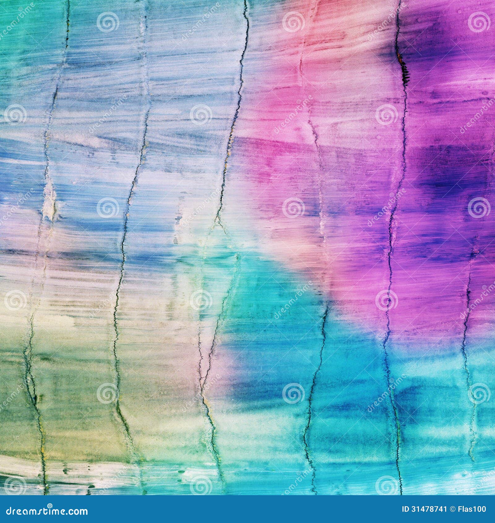 Colorful Acrylic Cracked Background Stock Illustration - Illustration ...