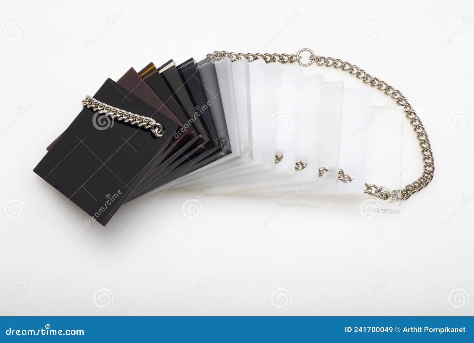 Colorful Acrylic Sheets Plastic Samples on White Background , Equipment ...