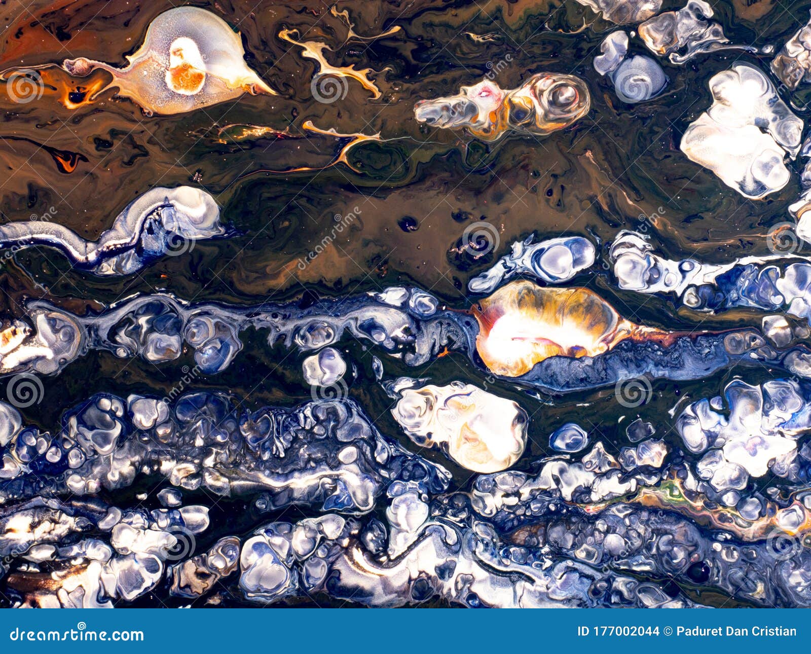 Colorful Acrylic Texture with Abstract Details Stock Photo - Image of ...