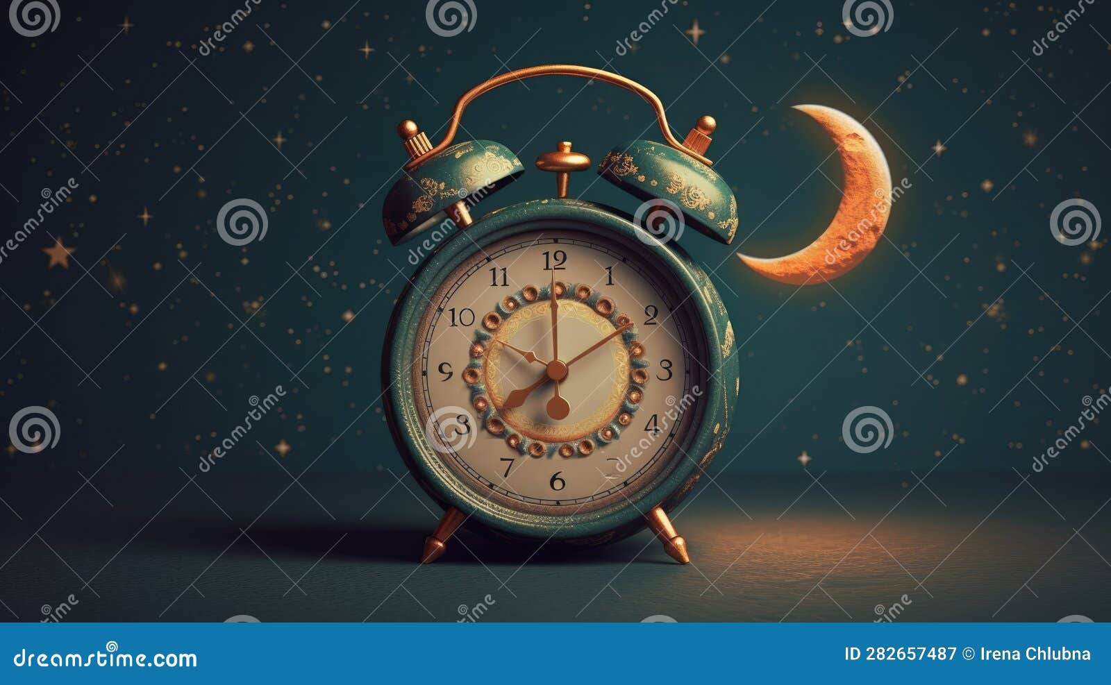 Colorful Alarm Clock. Time Management Concept Stock Illustration ...