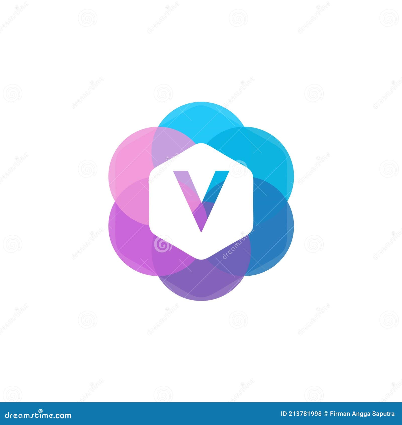 Colorful Alphabet Icon Inspiration Template Stock Vector - Illustration ...