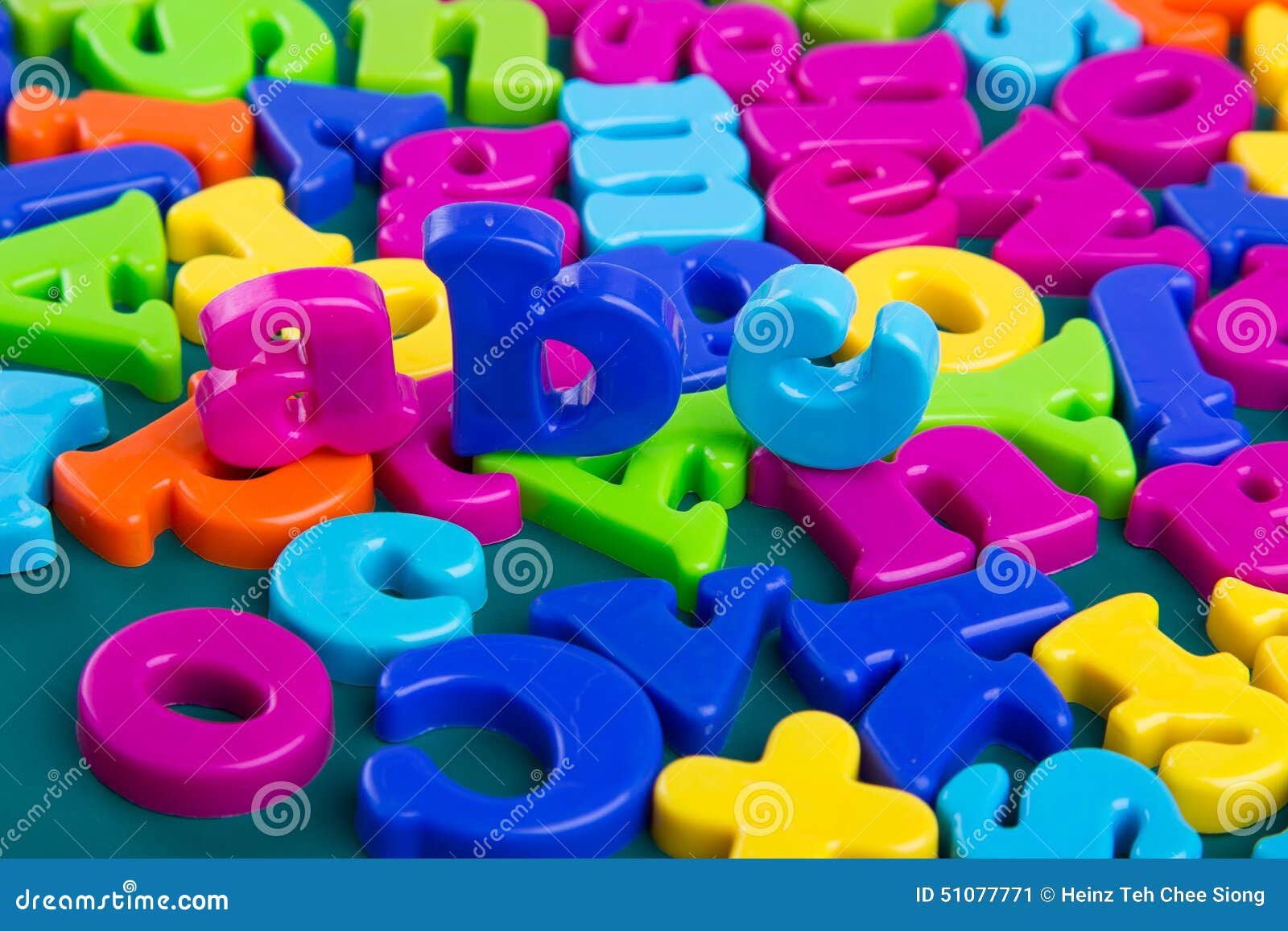 Colorful Alphabet stock image. Image of colored, multicolored - 51077771