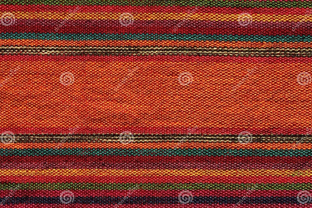 Colorful andean textile stock image. Image of american - 13436825