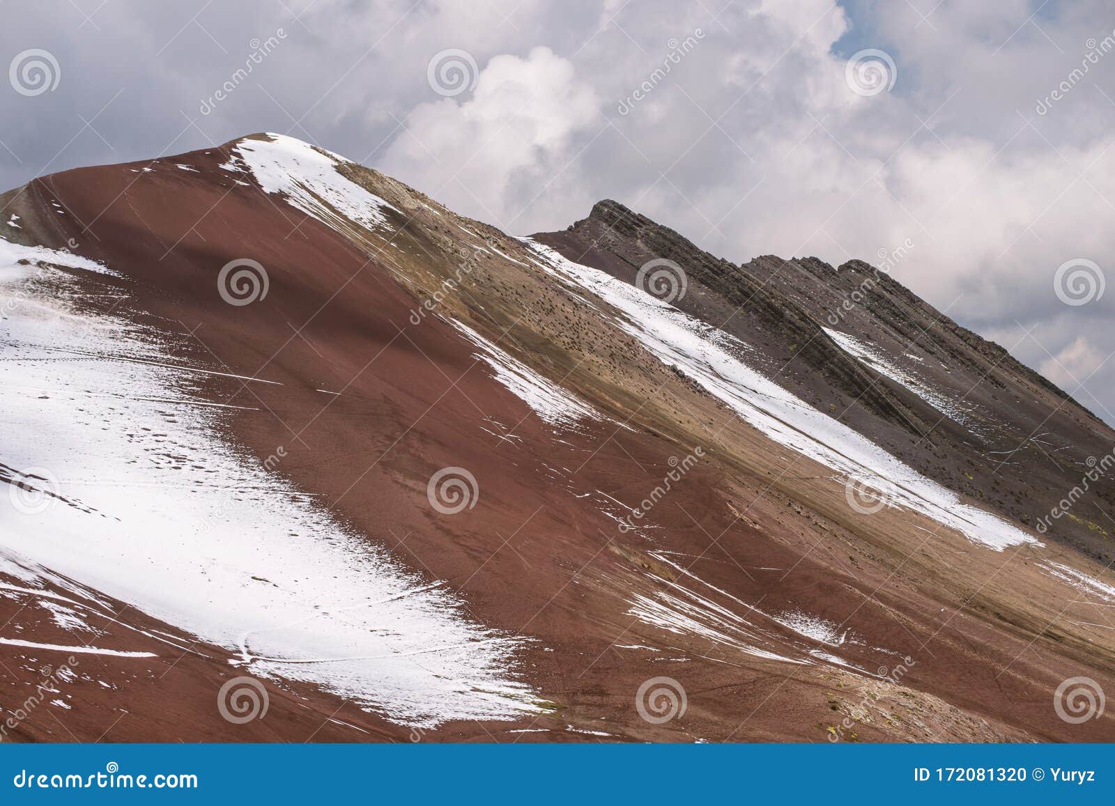 Colorful Andes ridge stock photo. Image of landscape - 172081320