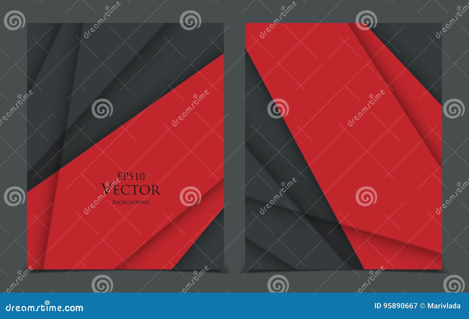 Colorful Annual Report Templates Stock Vector - Illustration of ...