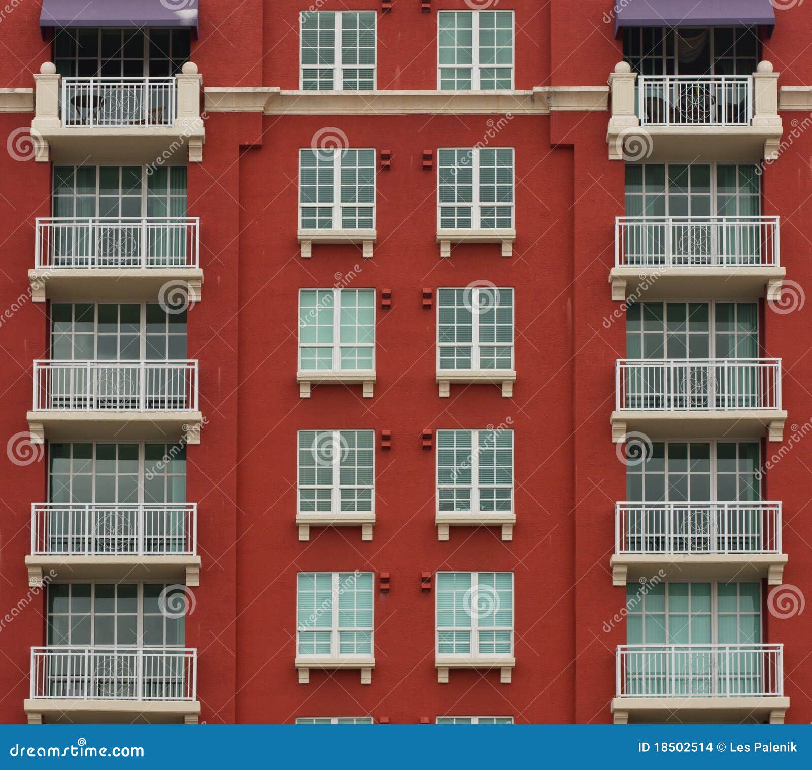 Colorful Apartment Building Stock Photo - Image of colorful, condo ...