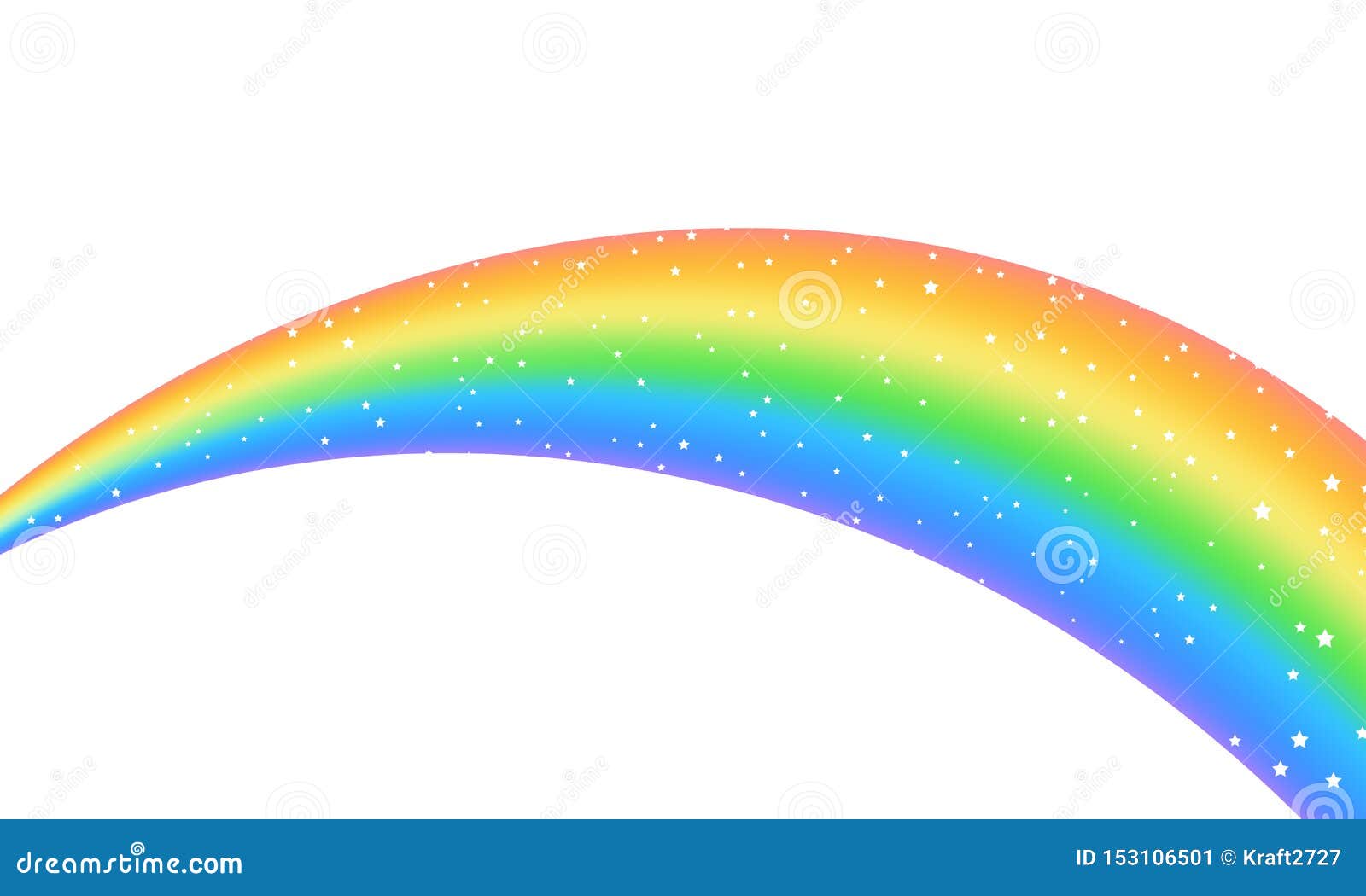 Colorful Arc of the Rainbow Stock Vector - Illustration of green ...