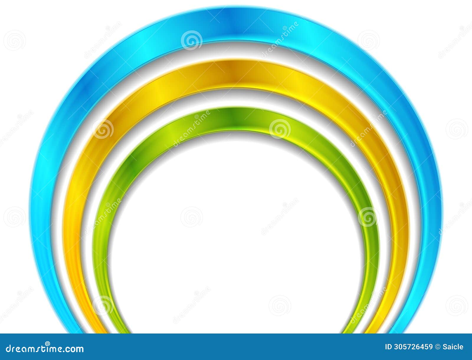 Colorful Arches Frame Abstract Concept Geometric Background Stock ...