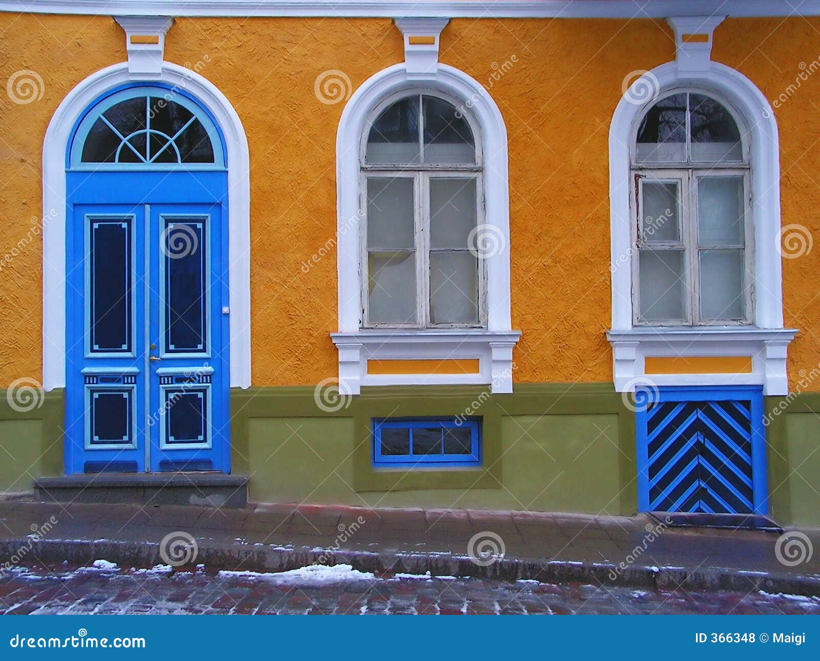 Colorful Architecture: Yellow Stock Photo - Image of colors, historic ...