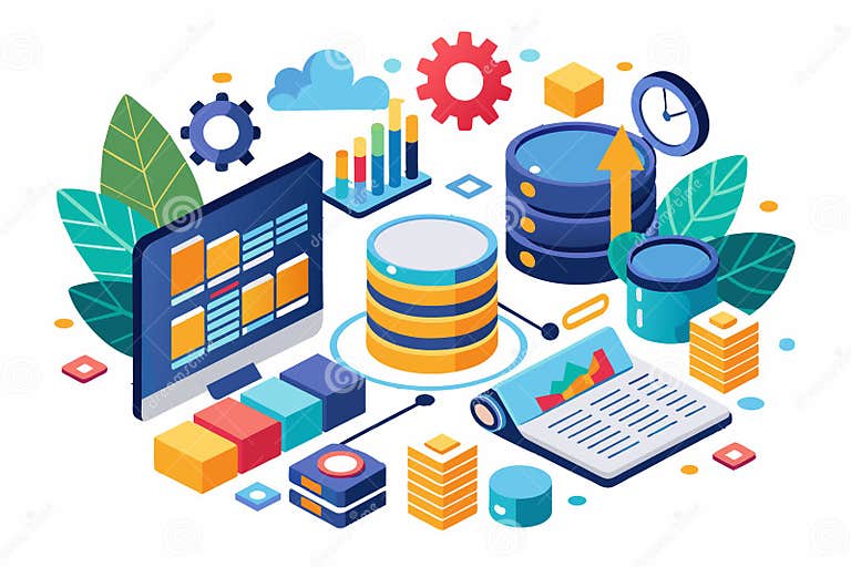 A Colorful Arrangement of Data Analysis Tools, Databases, Graphs, and ...