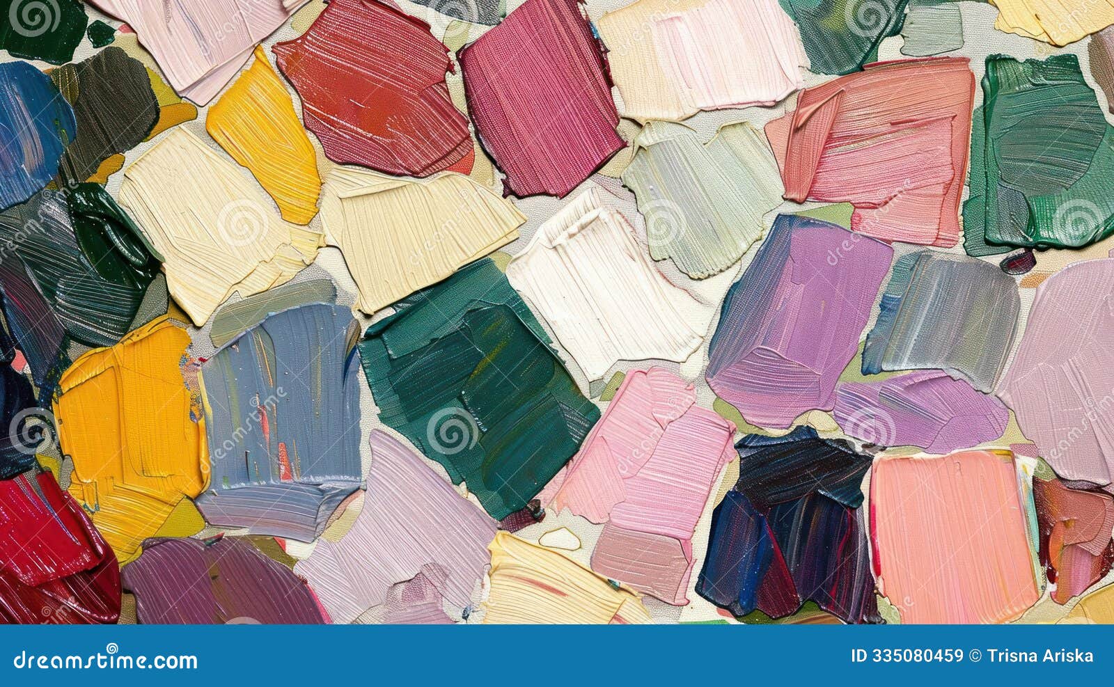 A Colorful Array of Paint Swatches Showcasing Various Hues and Textures ...