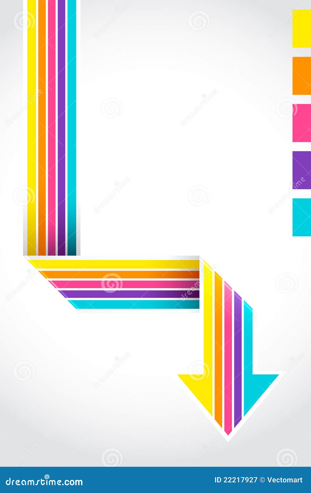 Colorful Arrow stock vector. Illustration of graphic - 22217927