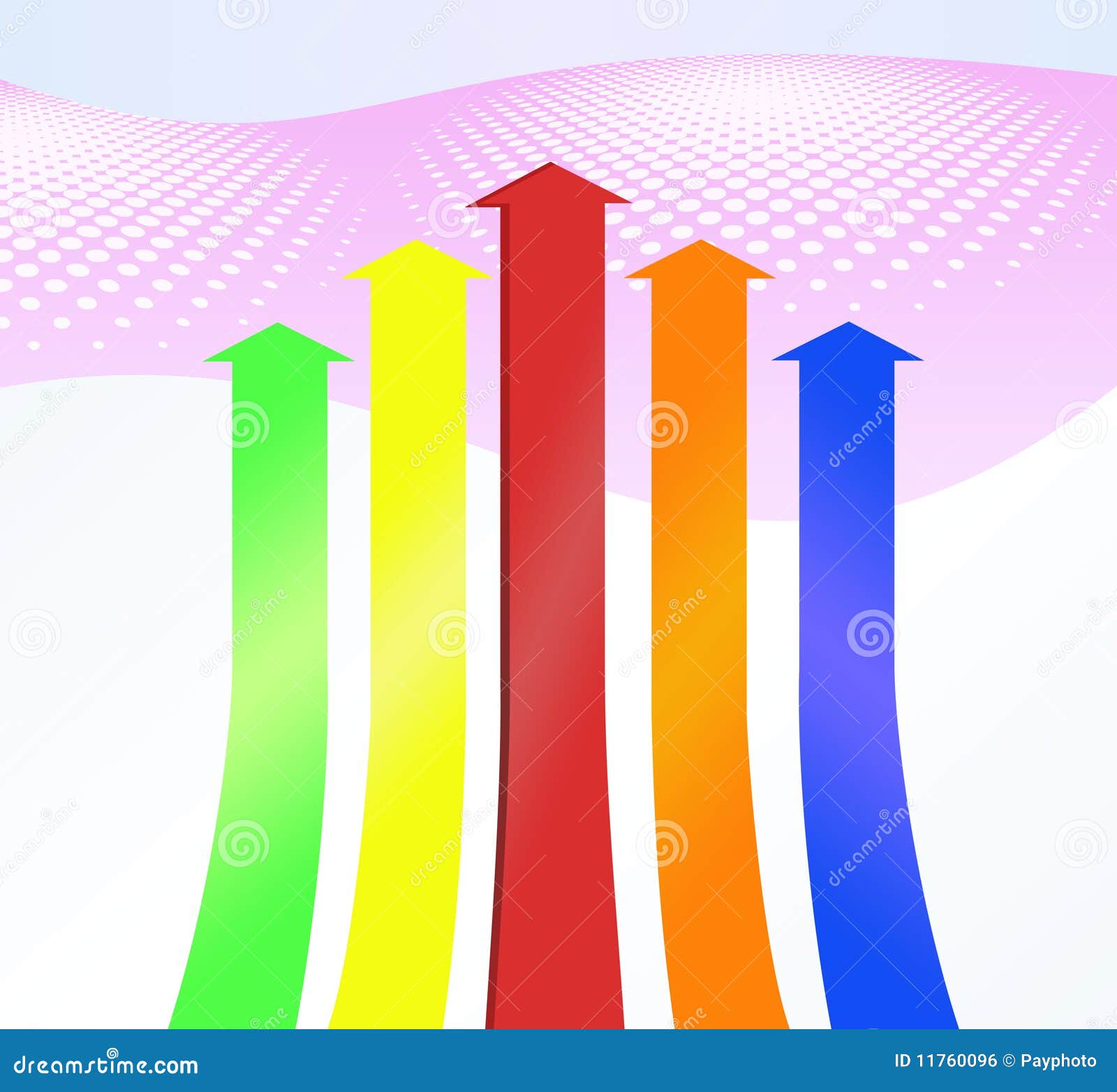 Colorful arrows pattern stock illustration. Illustration of graphic ...